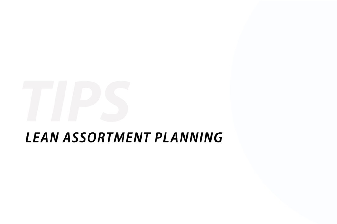 LEAN ASSORTMENT PLANNING - Yushkova Designs